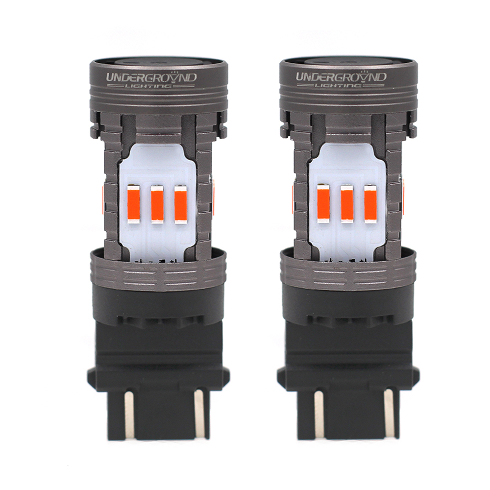 LED Rear Turn Signal Bulbs W/ Built in Resistor No hyperflash (PAIR ...