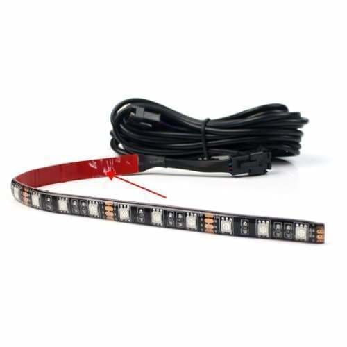 RGB Multi Color LED Strip Light Kit for Additional Interior Lighting ...